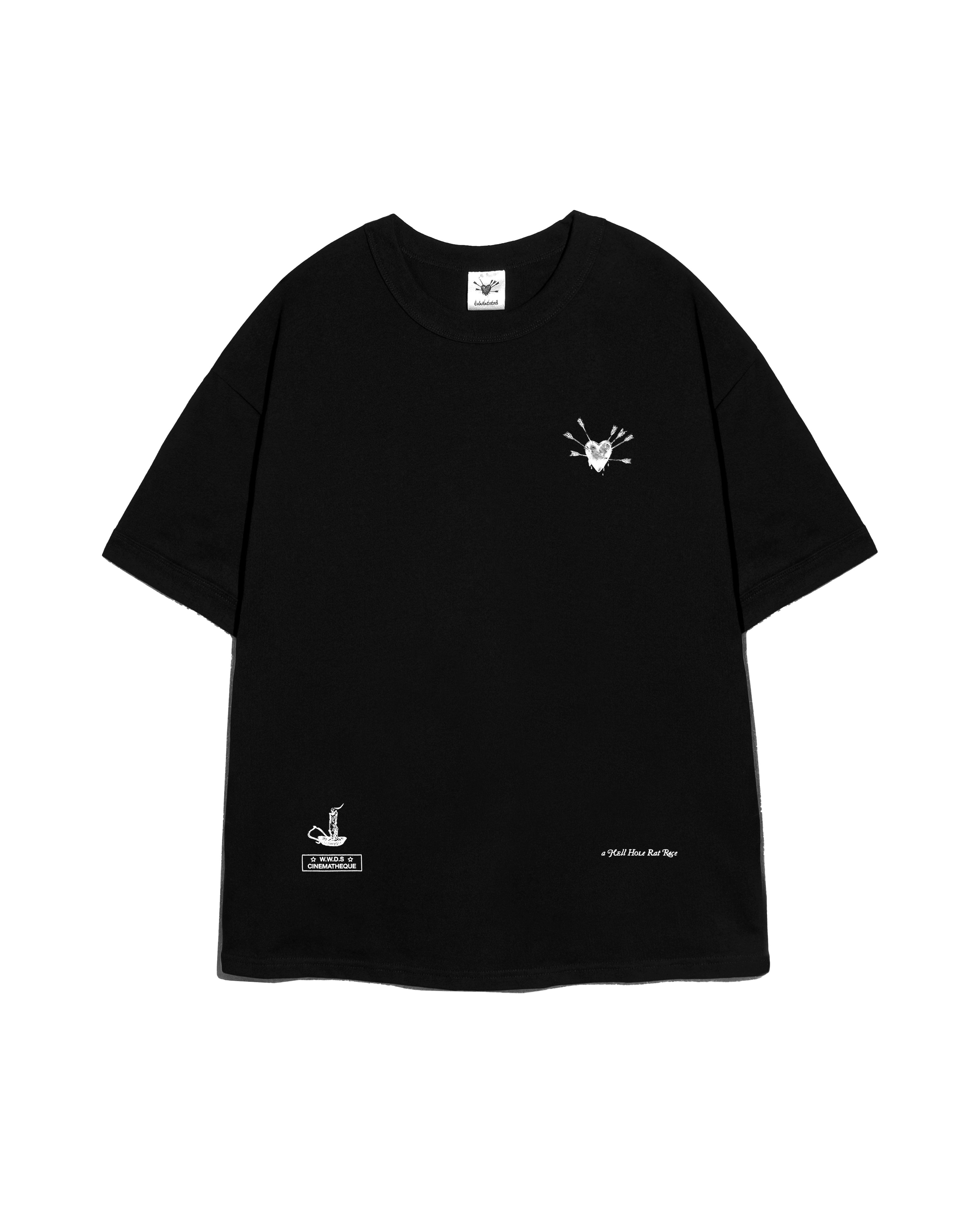 HEART STAB T-SHIRT [BLACK]