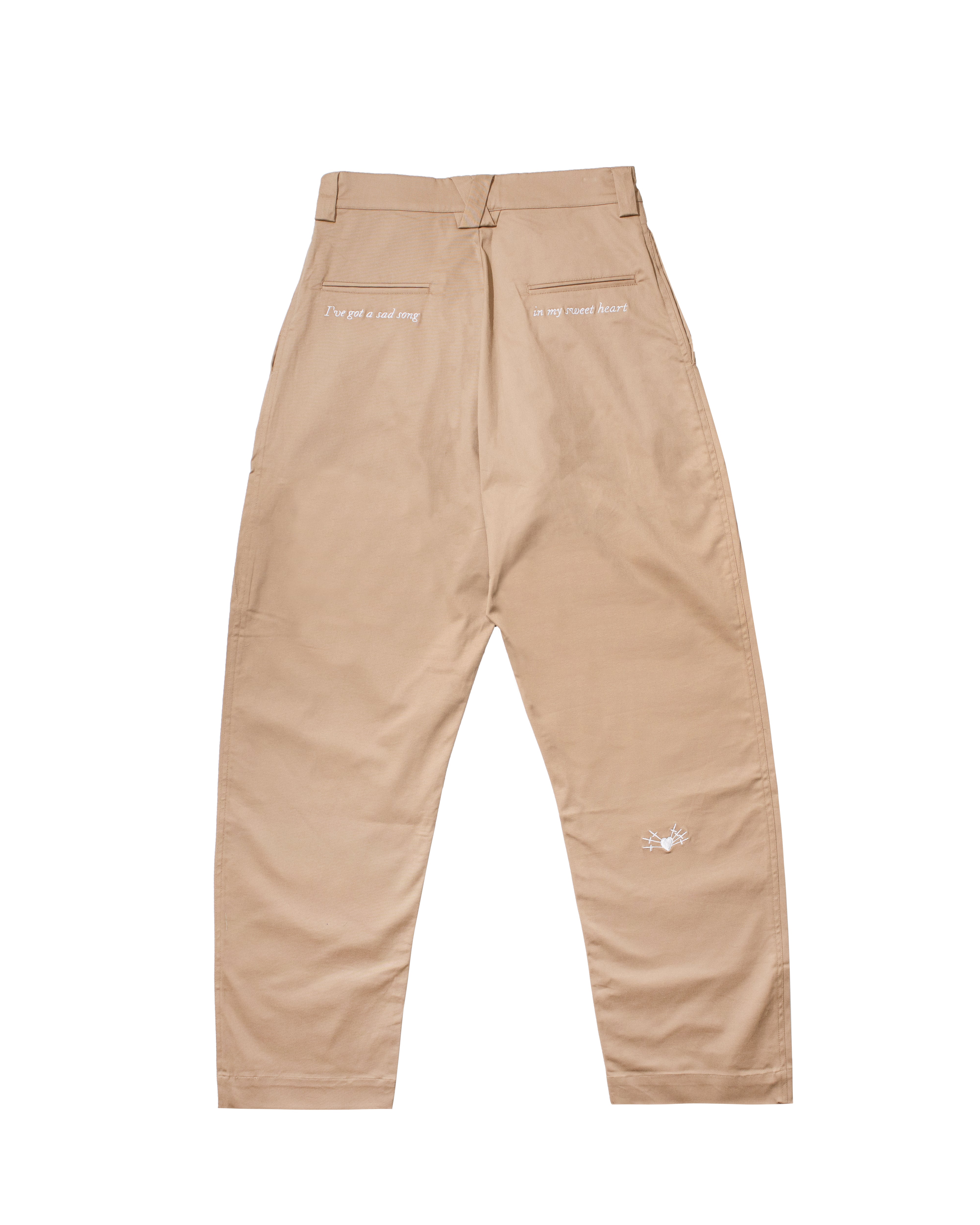 TRIPLE PLEATED PANTS 1.1 [TOFFEE]